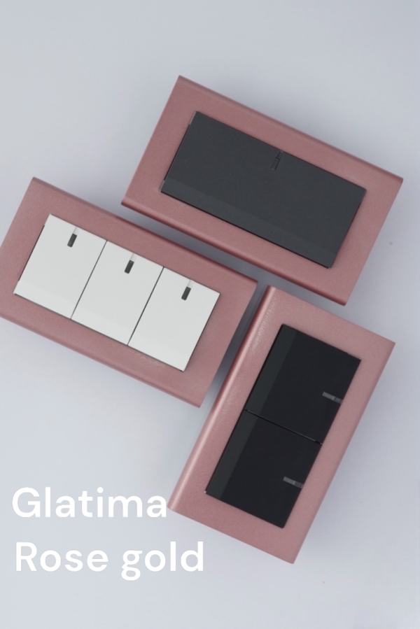 switchpapa玫瑰金Glatima系列 | 開關拔拔